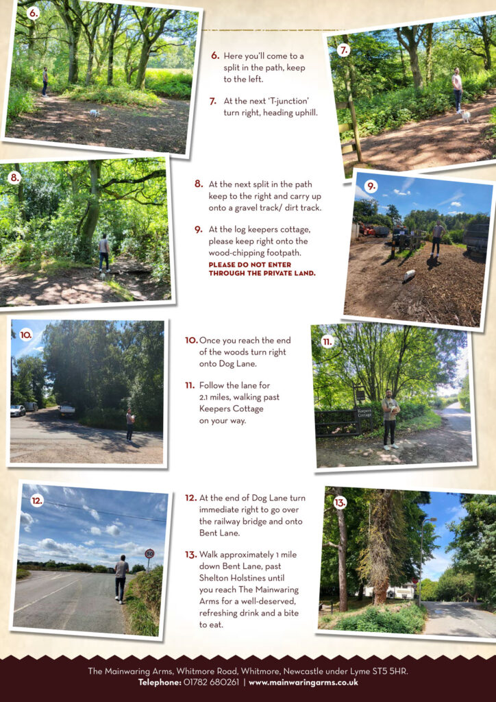 Our Pub Walk | Mainwaring Arms