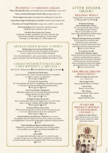 Main Menu | Mainwaring Arms